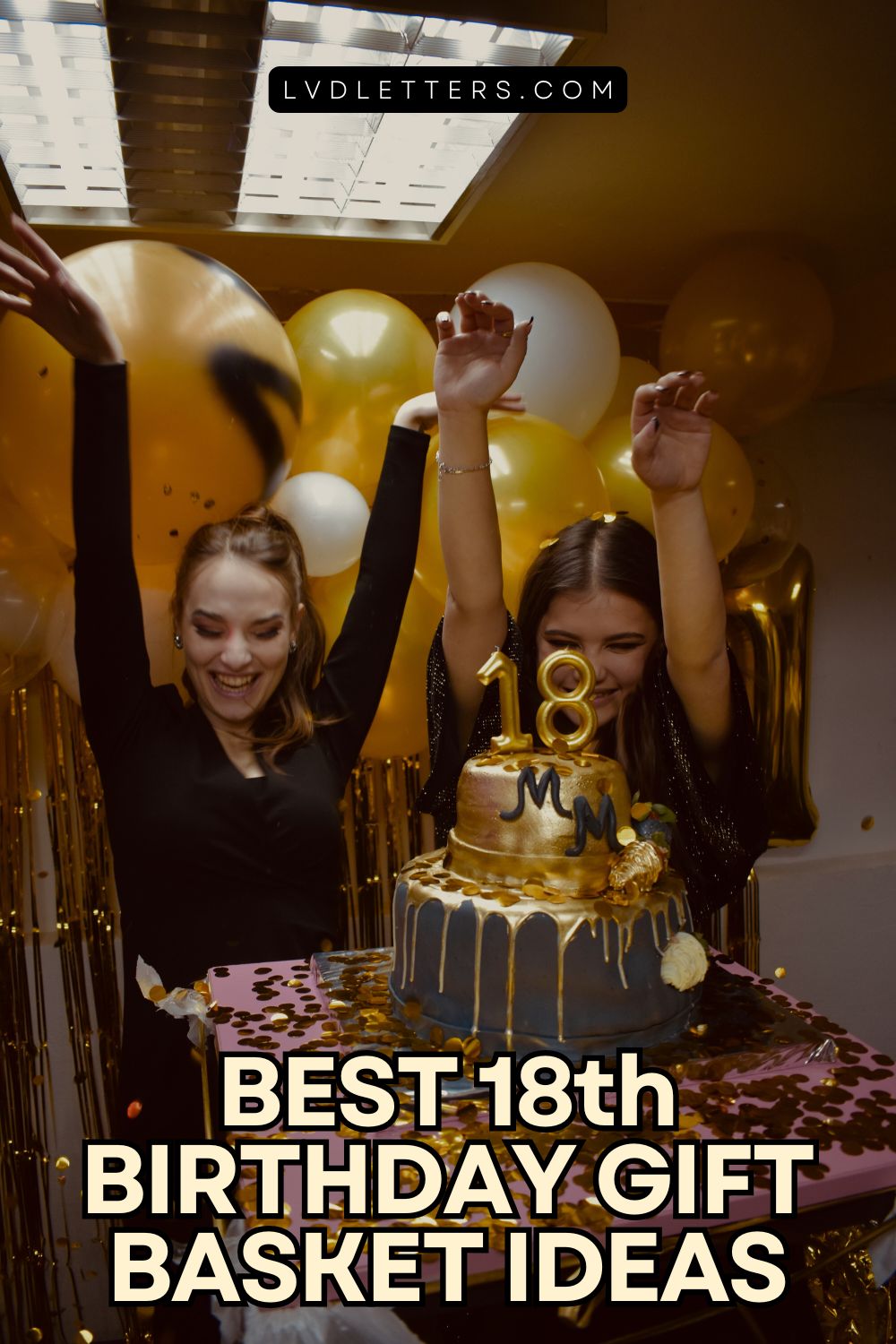 BEST 18th Birthday Gift Basket Ideas for a New Adult - LVD Letters